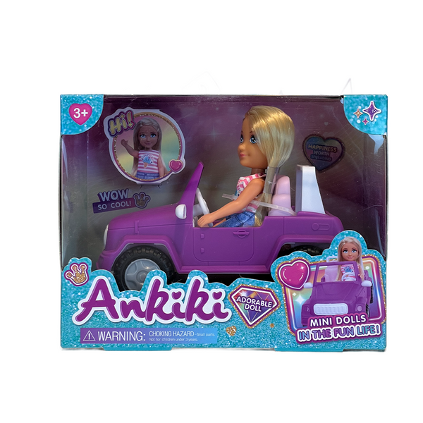 Ankiki Self Driving Tour Doll car 3+ (606013),CN — Keedlee