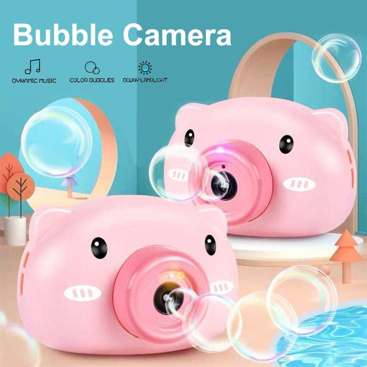 Bubble Camera Toy Fun and Educational Bubble Blower for Kids